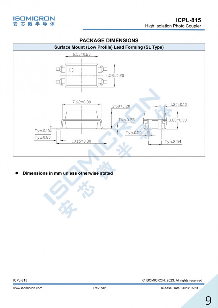 ICPL-815 datasheet page 9