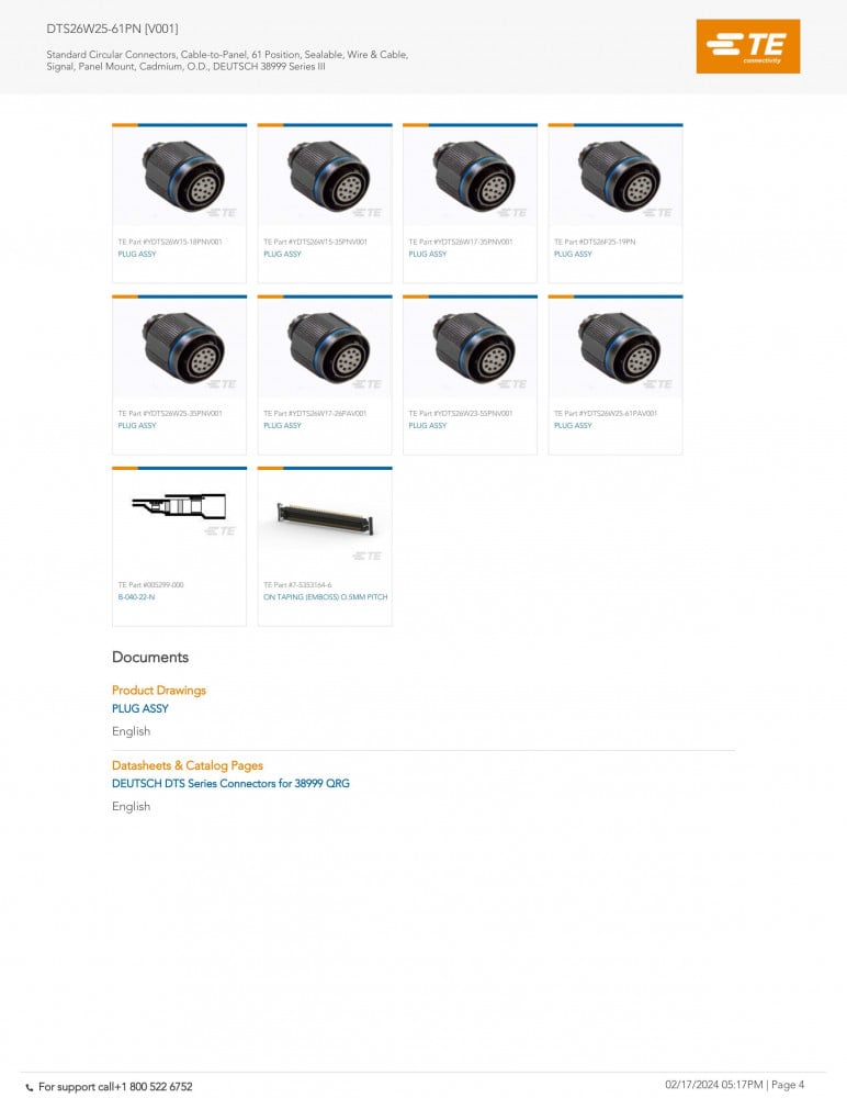 M39029/75-422 technical document page 4