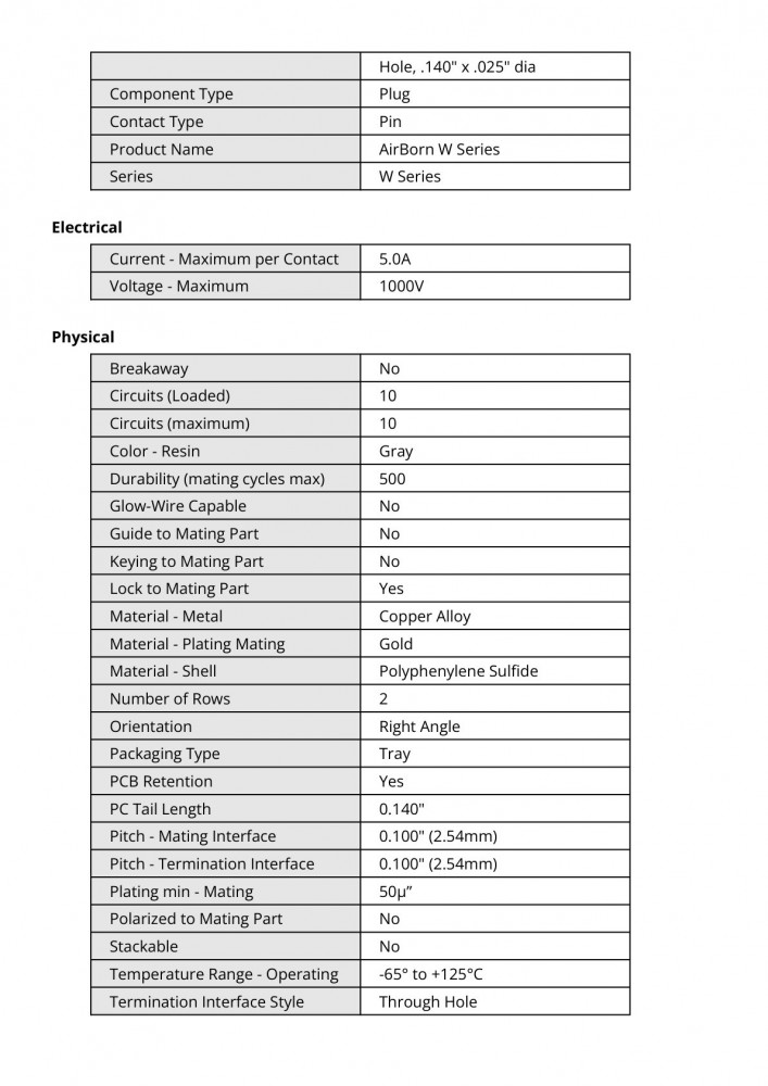 WTB10PR9JTA technical document image 2