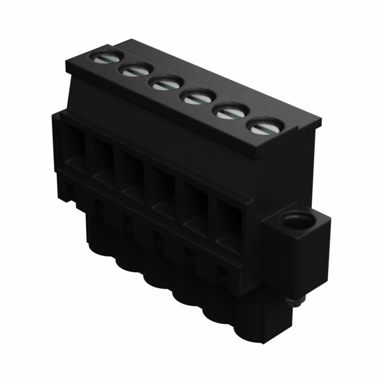 5.00mm Pitch Eurostyle Vertical Plug, with Retention Screws, Rear Wire Entry, 6 Circuits for sale