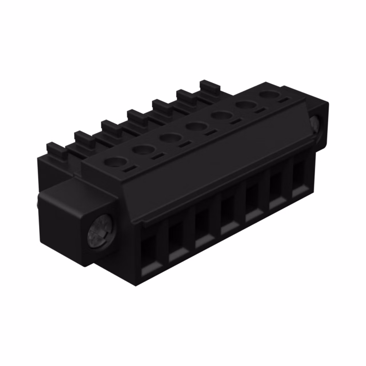 3.81mm Pitch Eurostyle Horizontal Plug, with Retention Screws, 7 Circuits for sale