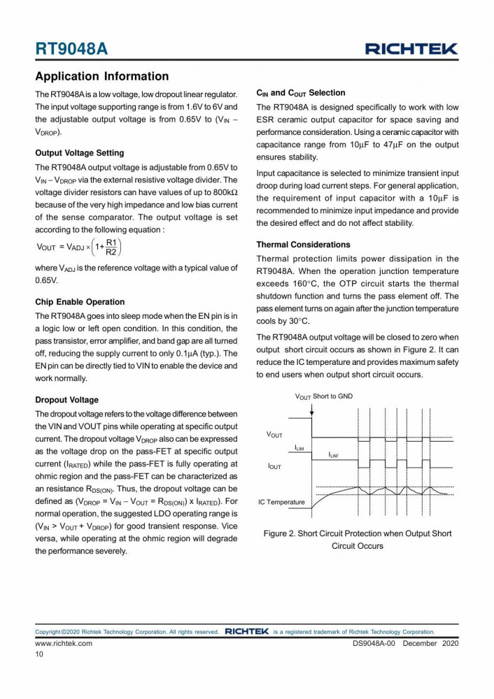 RT9048AGQW datasheet page 10