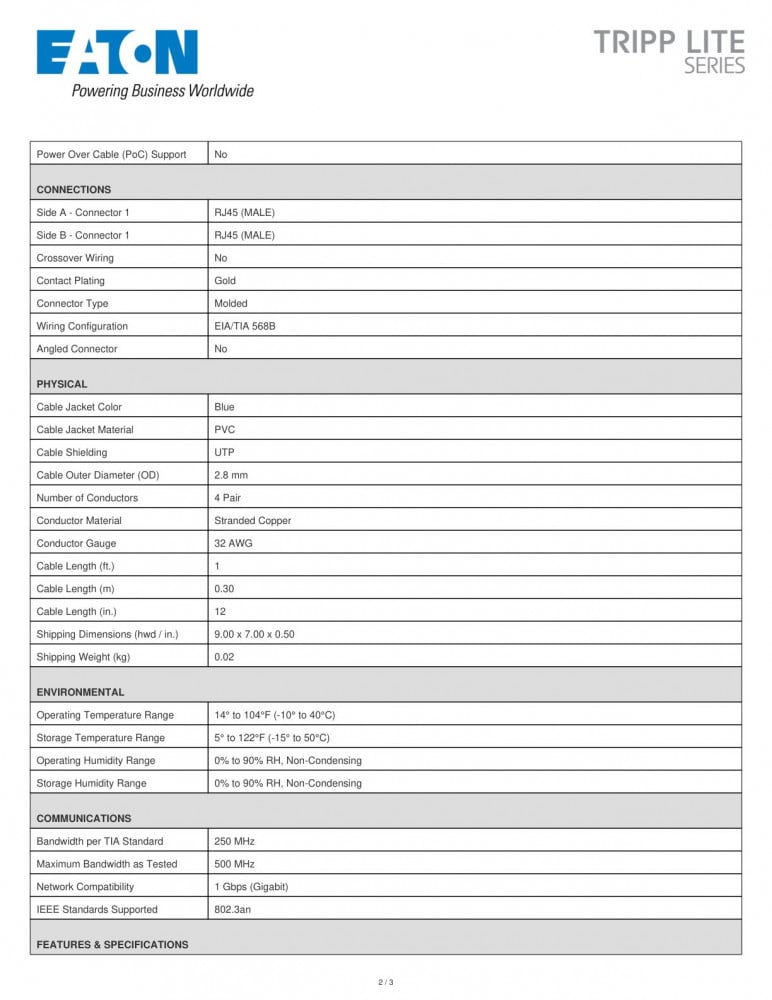 N200-UR01-BL technical document page 2