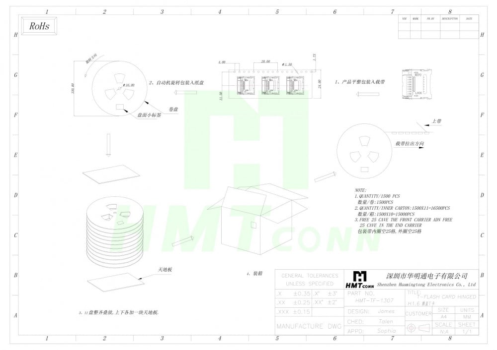 HMT-TF-1307 technical document page 2