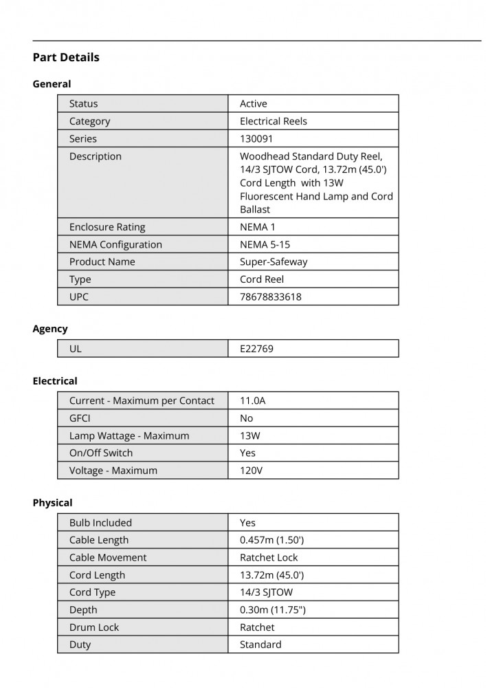 MOLEX 130091-0061 document image, page 2