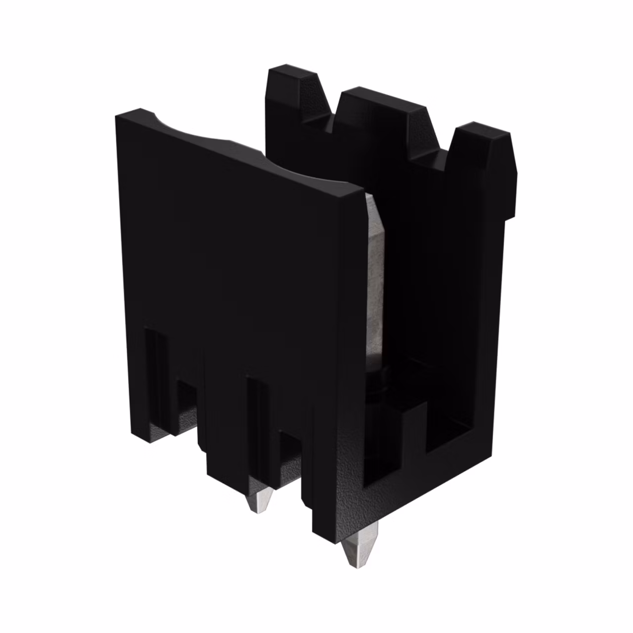 5.08mm Pitch Eurostyle Vertical PCB Header, Open Ends, 2 Circuits for sale