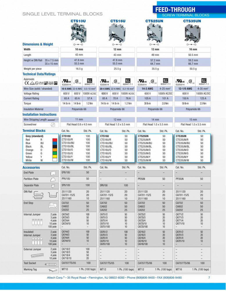 Altech technical document page 4