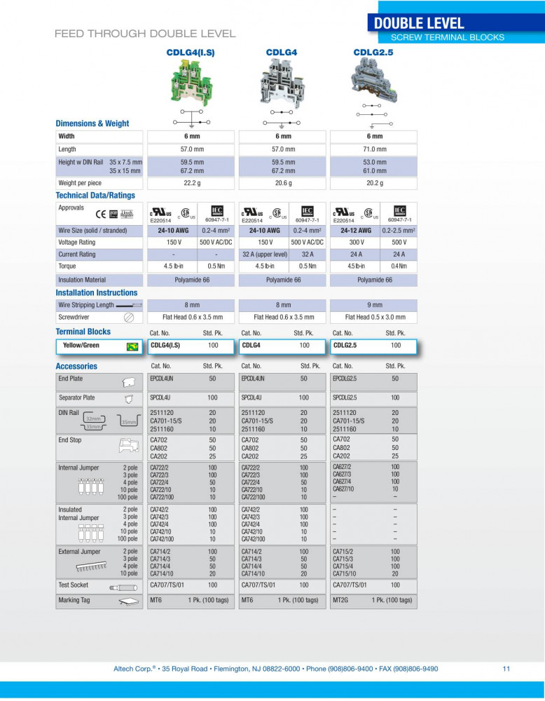 Altech technical document page 8