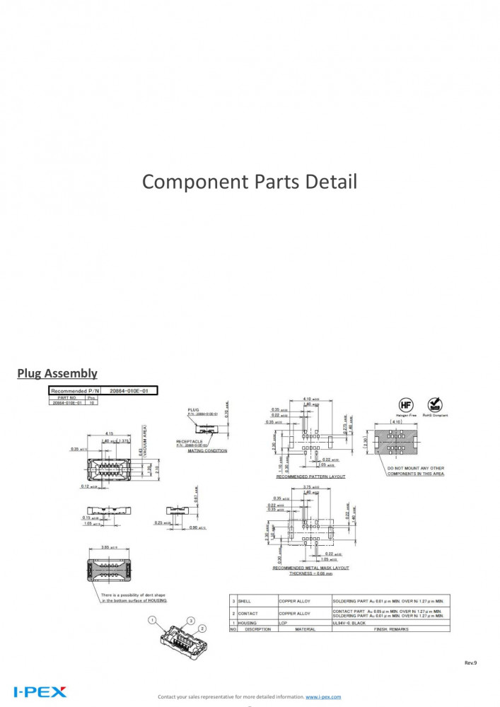 I-PEX NOVASTACK 35-HDN datasheet page 2