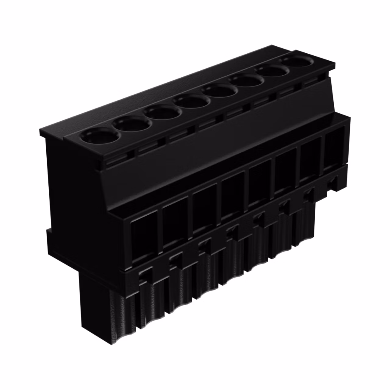 3.50mm Pitch Eurostyle Vertical Plug, Rear Wire Entry, 8 Circuits for sale