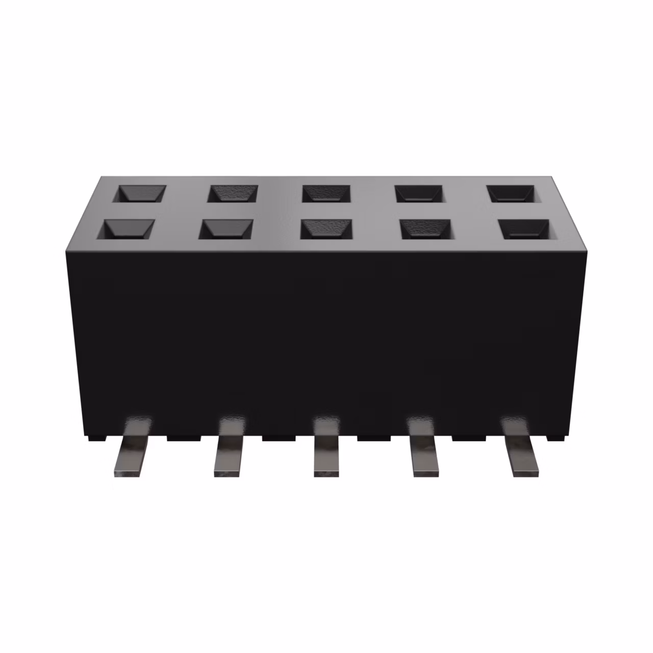 2.00mm Pitch Milli-Grid Receptacle, Surface Mount, Top Entry, 0.38µm Gold (Au) Plating, 10 Circuits, Lead-Free, Tape and Reel for sale