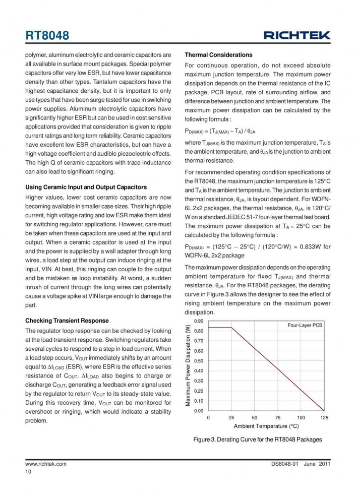 RT8048 datasheet page 10