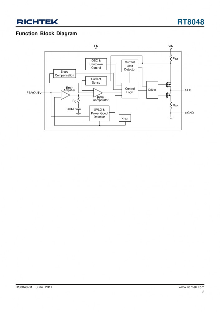 RT8048 datasheet page 3