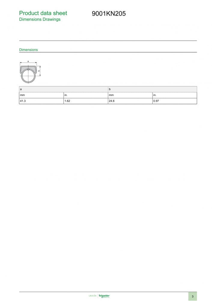 9001KN205 technical document page 3