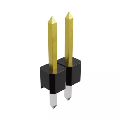 KK 254 PCB Header, Through Hole, Breakaway, Vertical, 3 Circuits, 0.762µm Gold (Au) Plating, Tray Packaging, Lead-Free