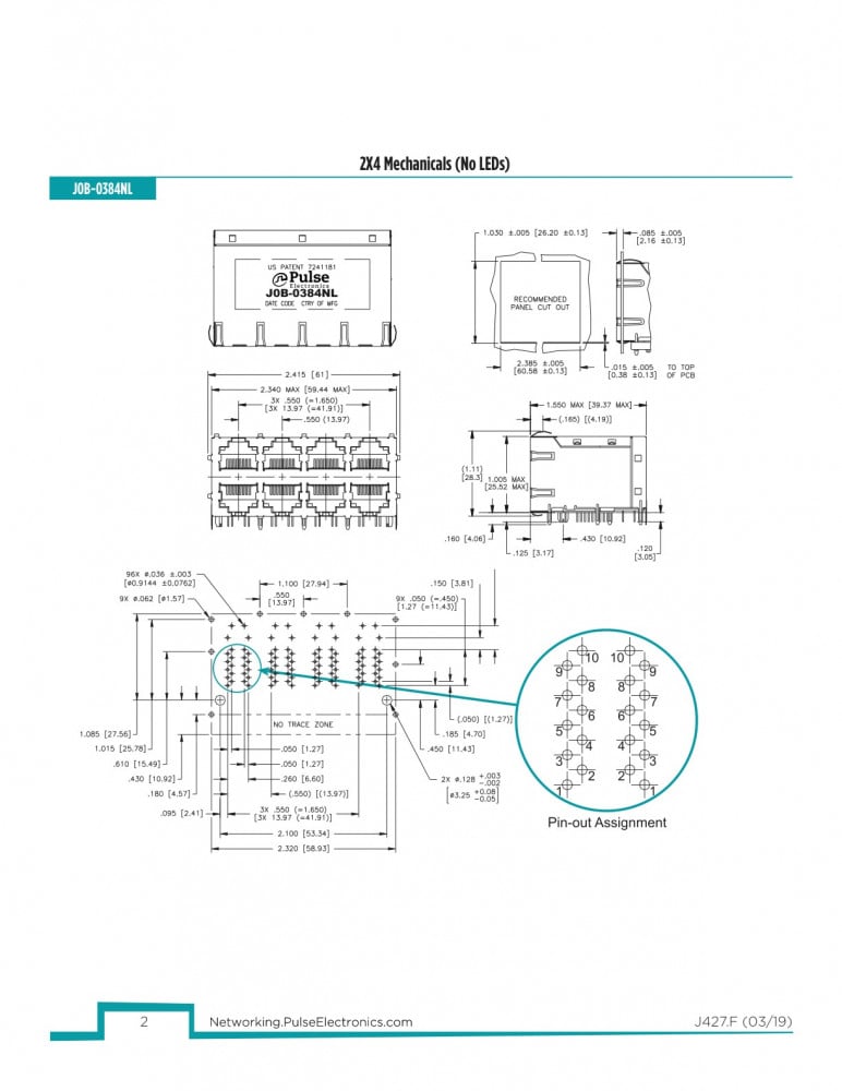 J0B-0384NL product documentation page 2