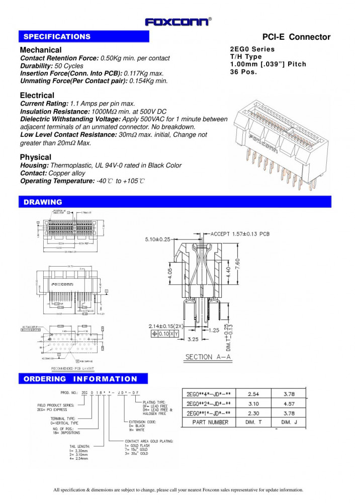 FOXCONN 2EG01841-JDD-DF technical document preview