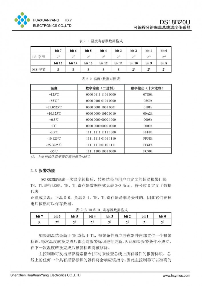 DS18B20U-HXY datasheet page 8