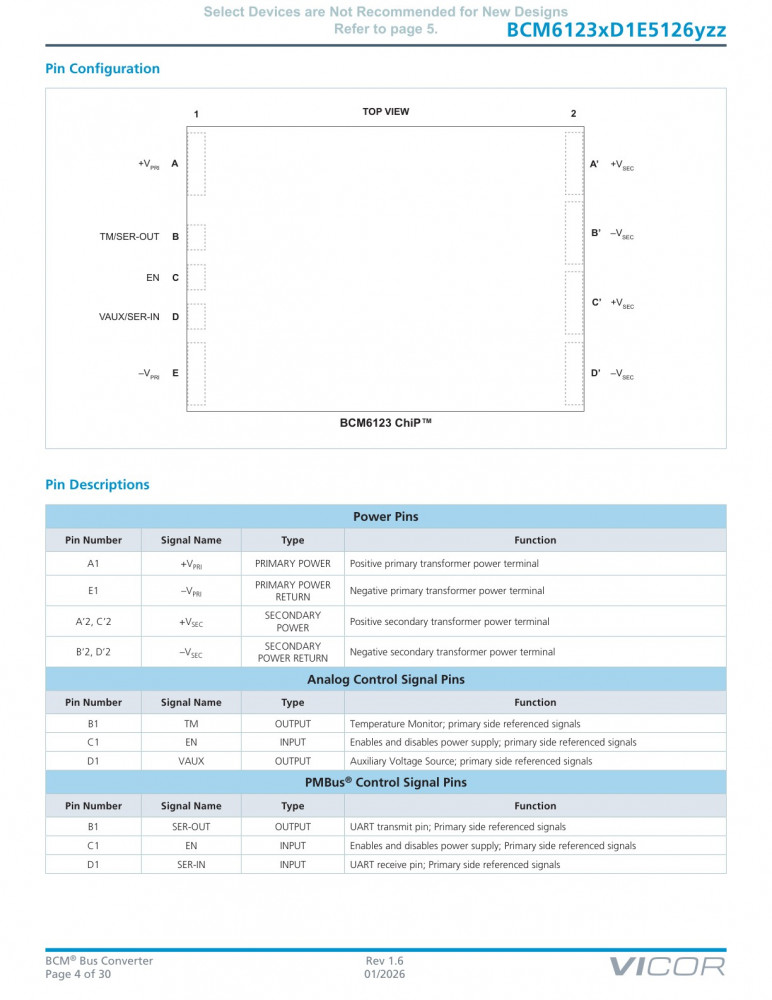 BCM6123 datasheet page 4