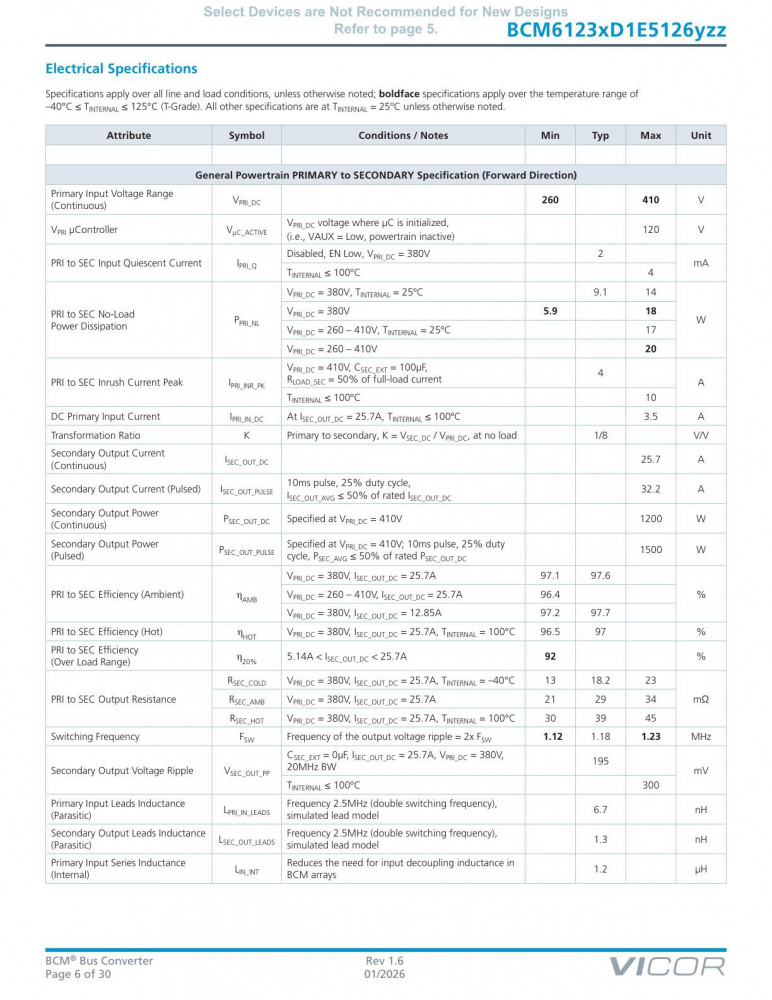 BCM6123 datasheet page 6