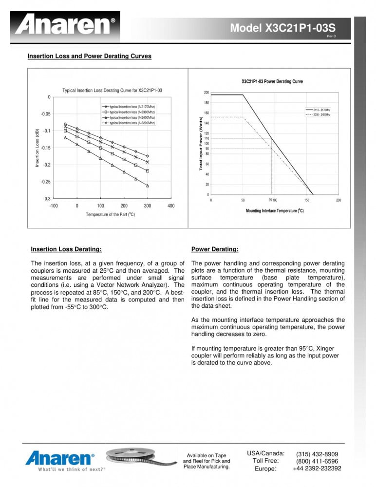 X3C21P1-03S datasheet page 3