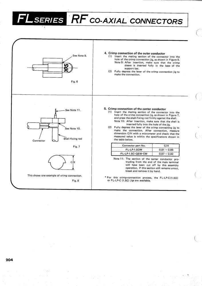 HRS FL series document page 10