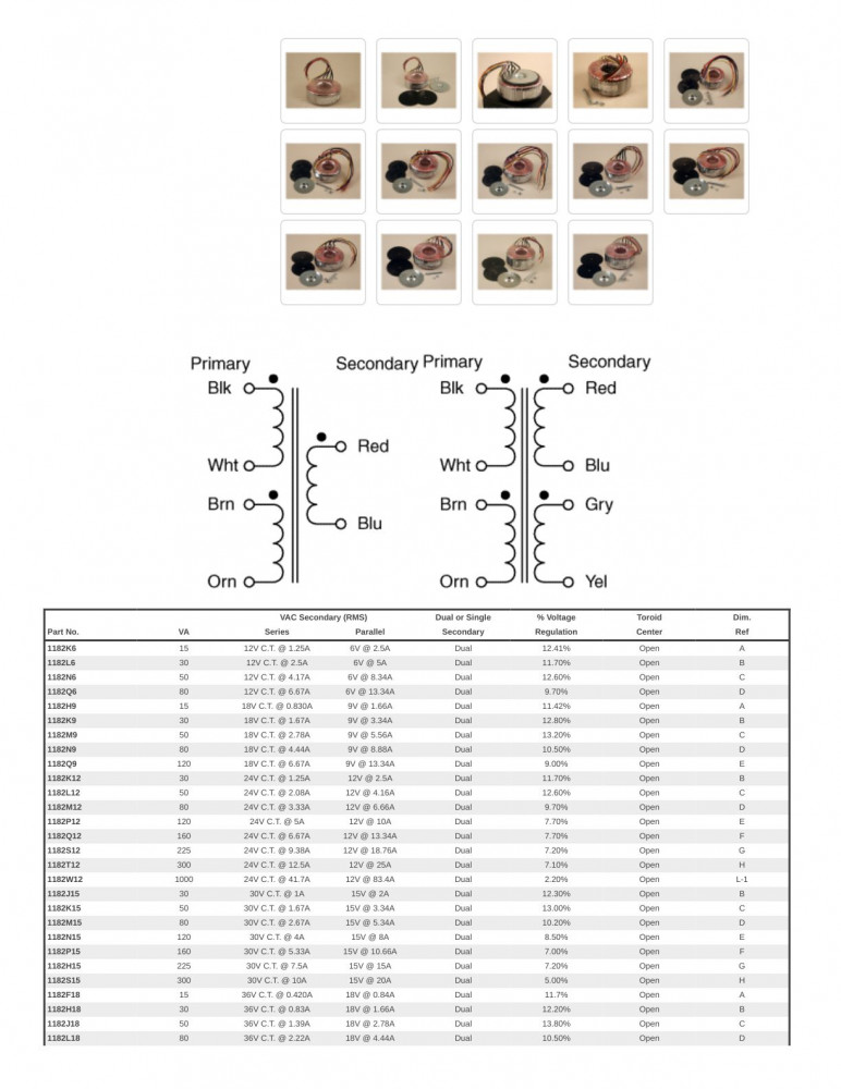 1182 series technical document page 2