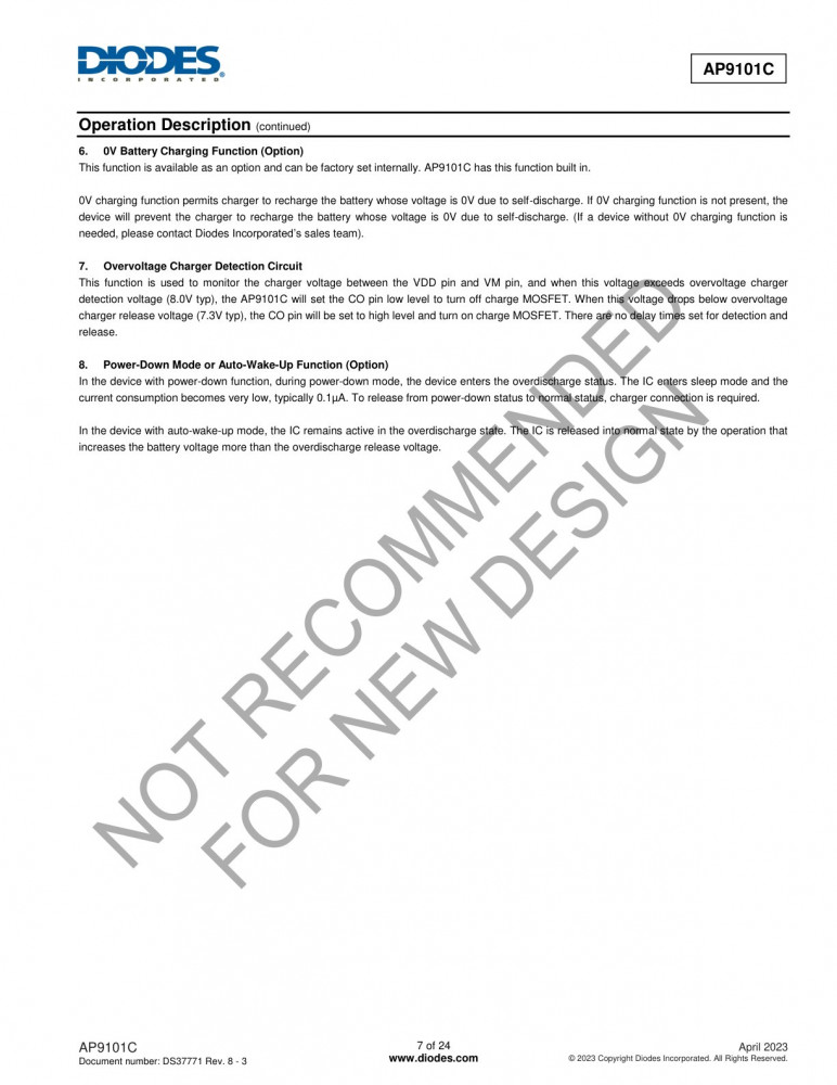 AP9101C datasheet page 7