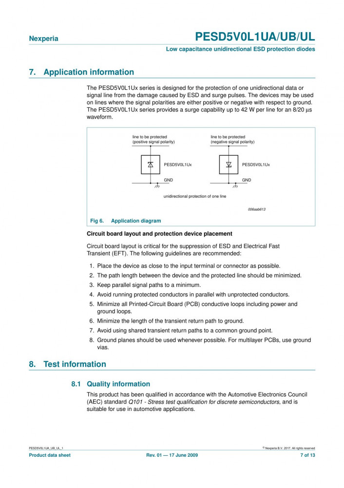 PESD5V0L1UA,115 datasheet page 7