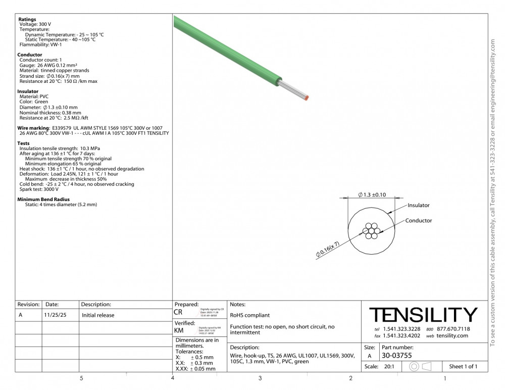 30-03755 wire product drawing