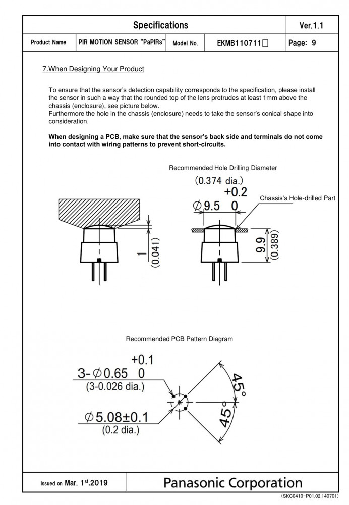 EKMB1107111 datasheet page 9