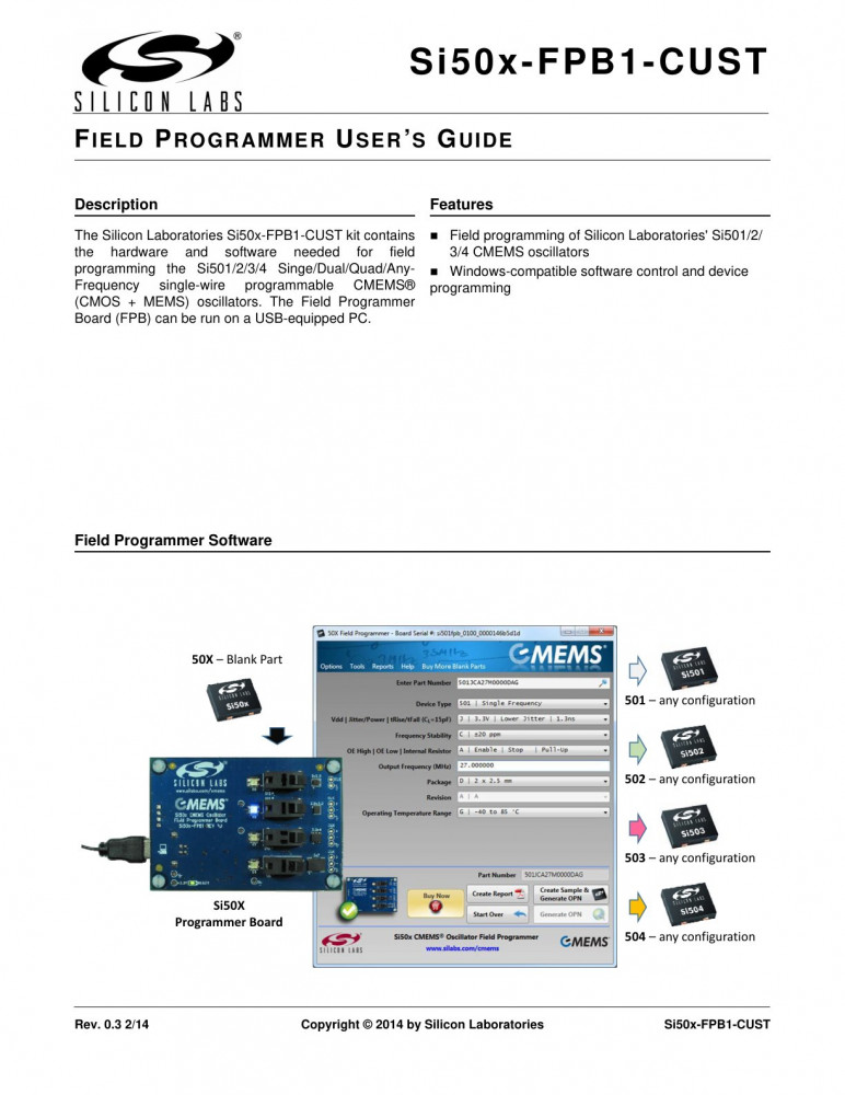 SI50X-FPB1 guide page 1