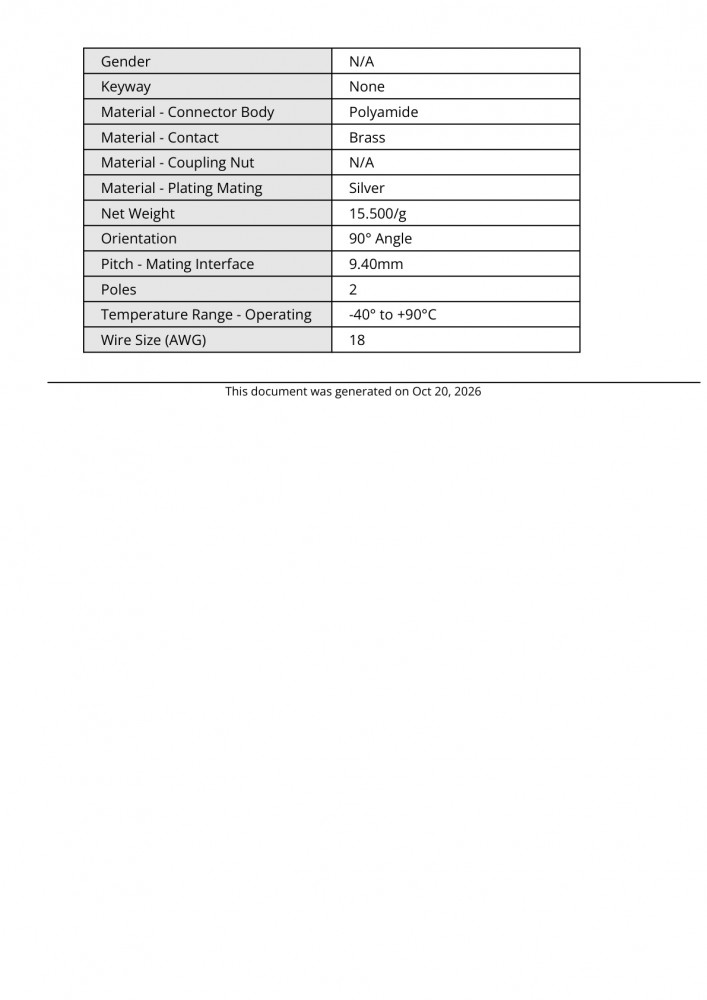 DIN valve connector specification preview, page 3