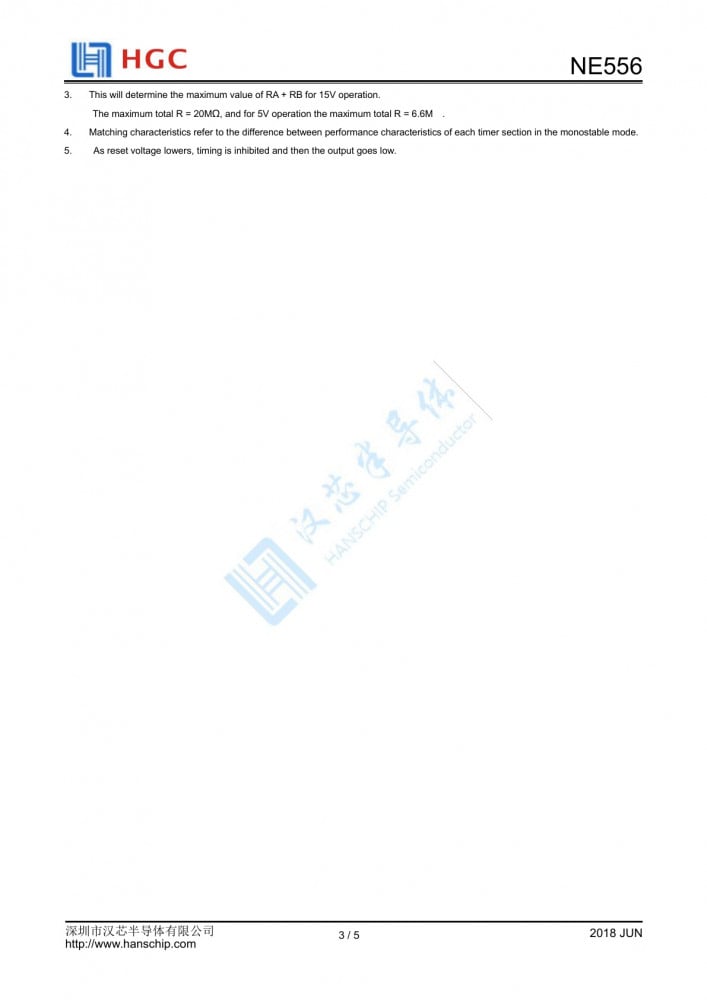NE556DRG technical document page 3