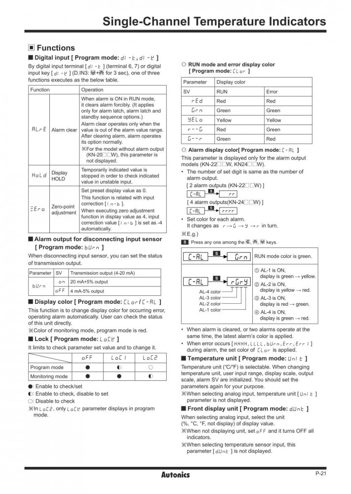 KN-2000 Series document page 7