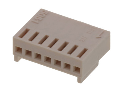 2.50mm Pitch KK Wire-to-Board Housing, Female, Friction Lock, for 2759/5159 Crimp Terminals, 7 Circuits for sale