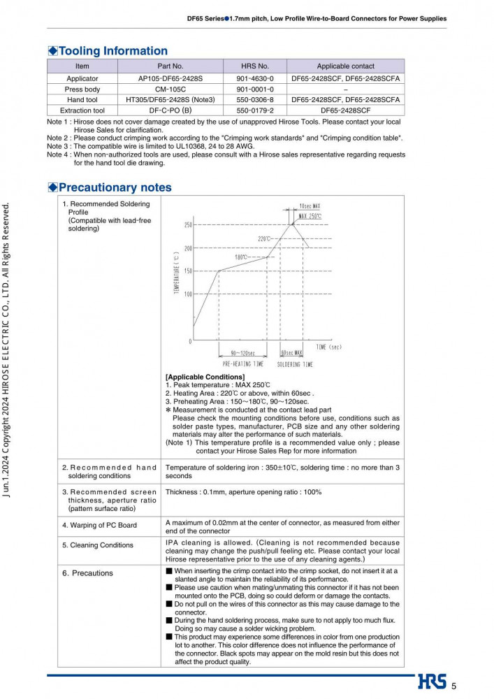 DF65 catalogue page 5