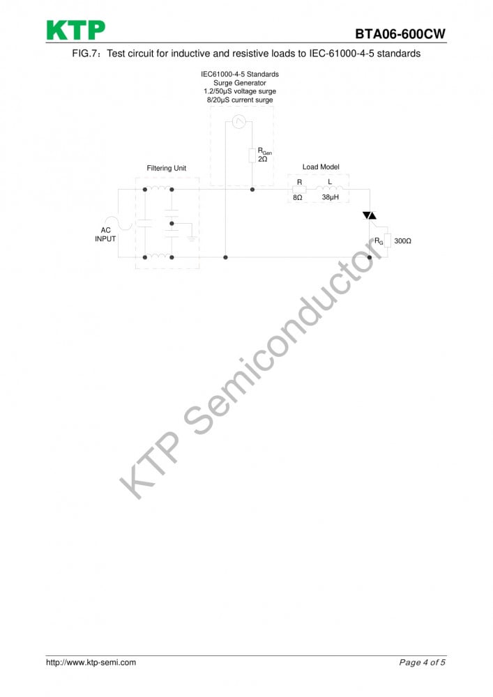 BTA06-600CW datasheet page 4