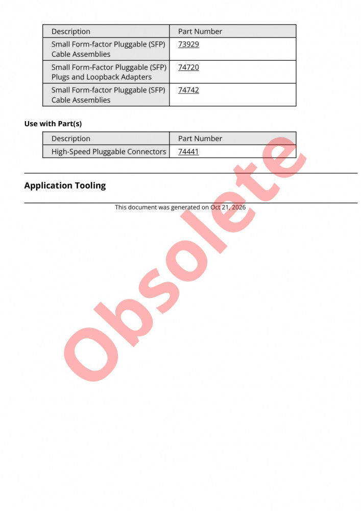 MOLEX 747370002 technical document page 3