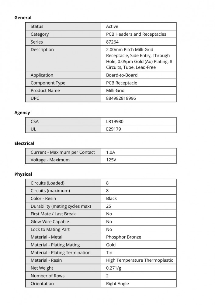Technical document image 2 for product 872640854