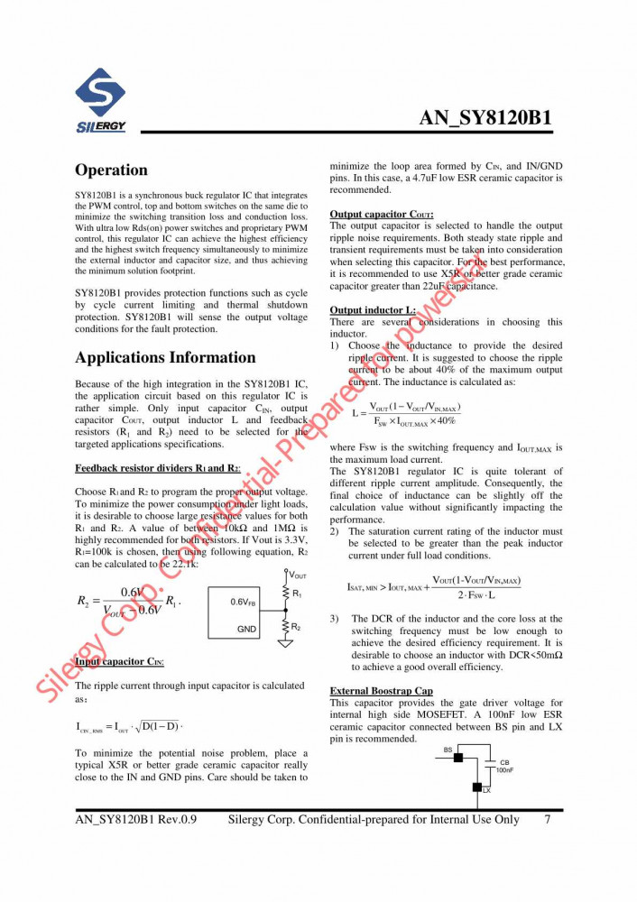 SY8120B1ABC datasheet page 7
