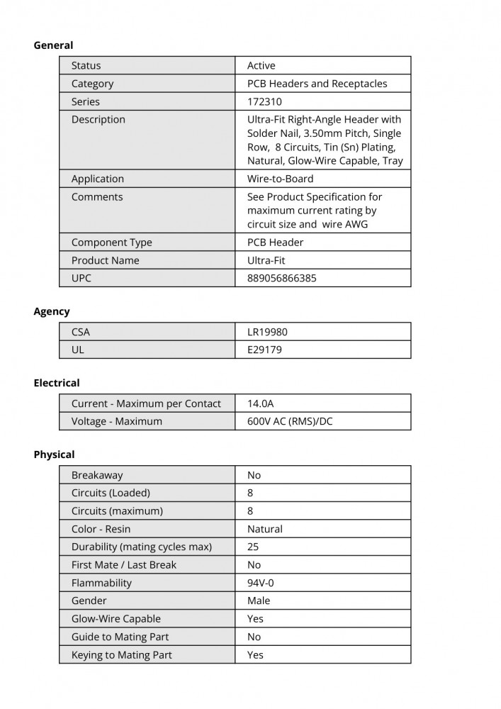 Product document preview, page 2