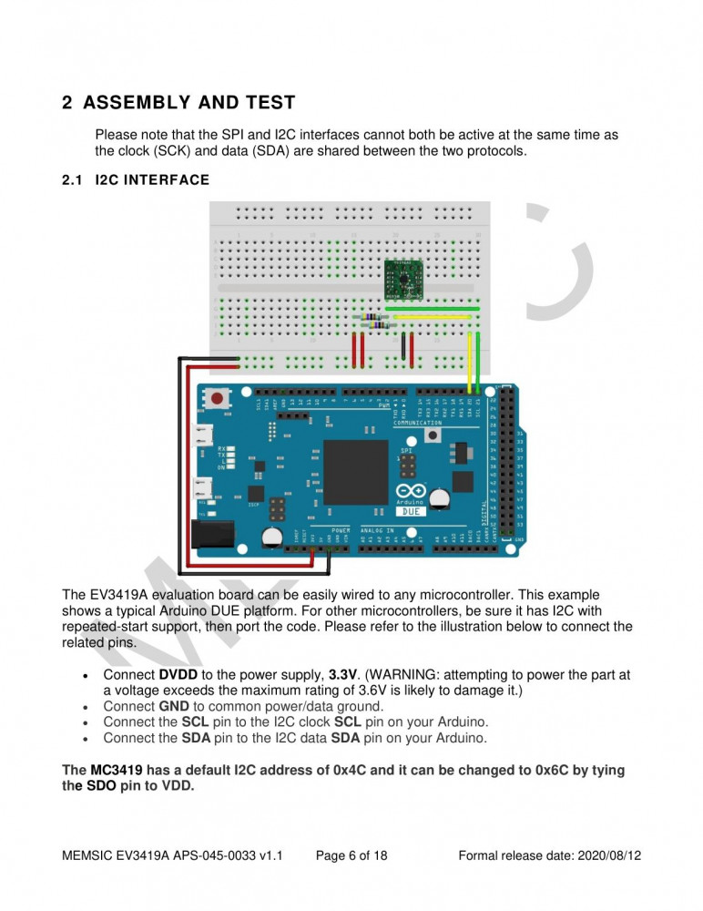 EV3419A technical document page 6