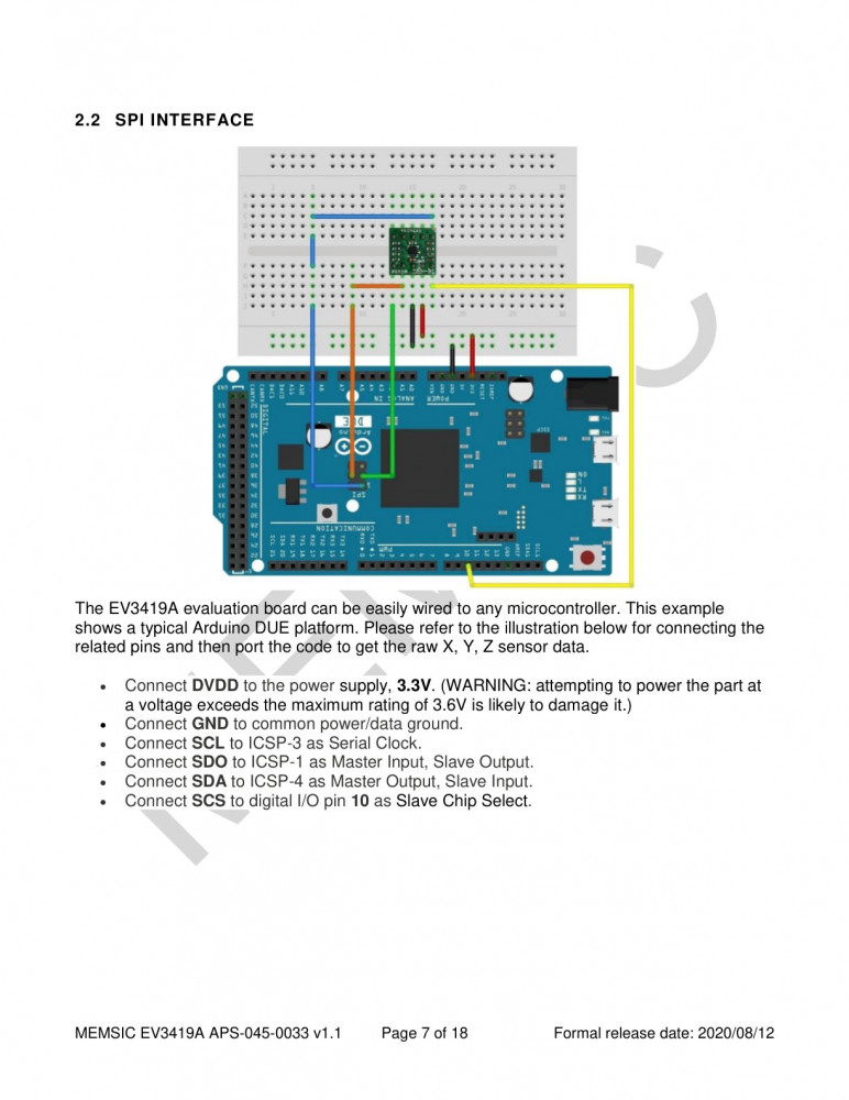 EV3419A technical document page 7