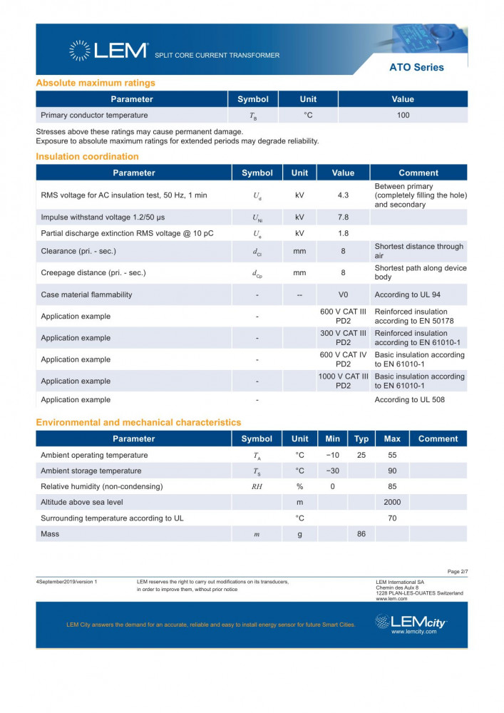 ATO-10-B225-D10/SP3 datasheet page 2