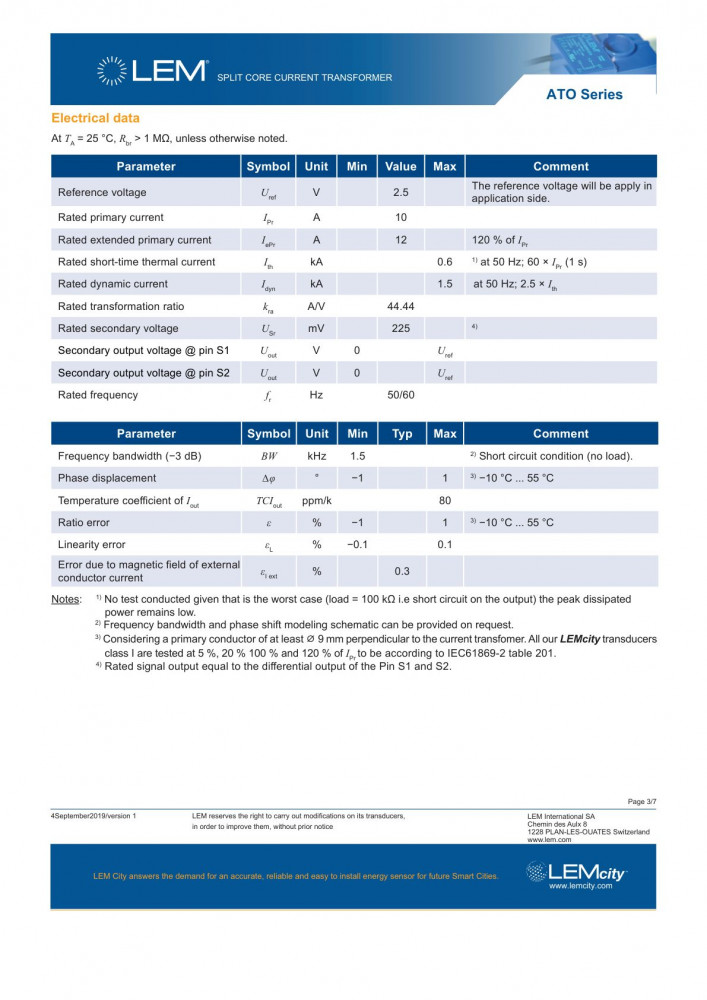 ATO-10-B225-D10/SP3 datasheet page 3