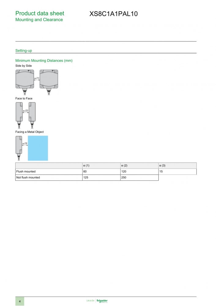 XS8C1A1PAL10 technical document page 4