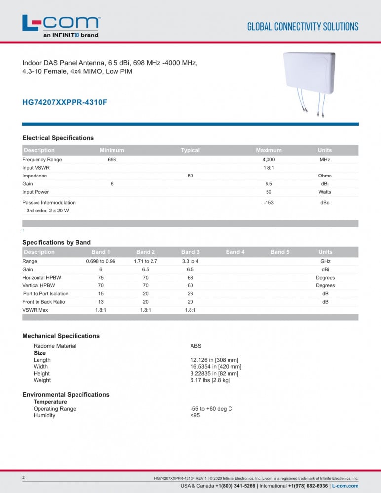 HG74207XXPPR-4310F technical document page 2