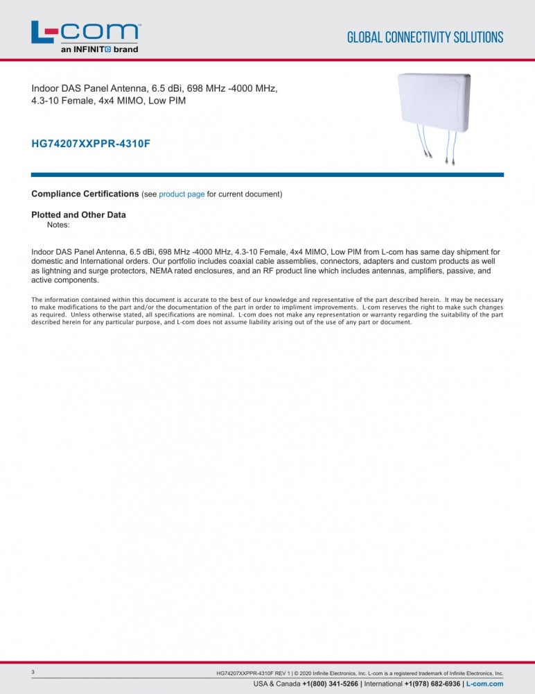 HG74207XXPPR-4310F technical document page 3