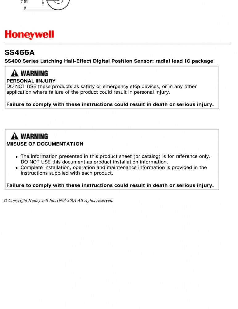 SS466A technical document page 6